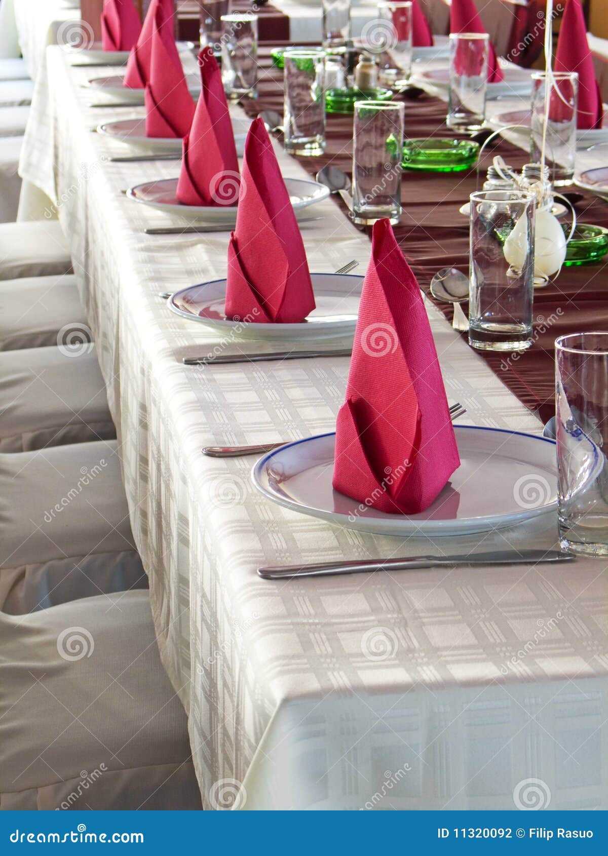 Dining table stock photo. Image of event, dining, arrangement - 11320092