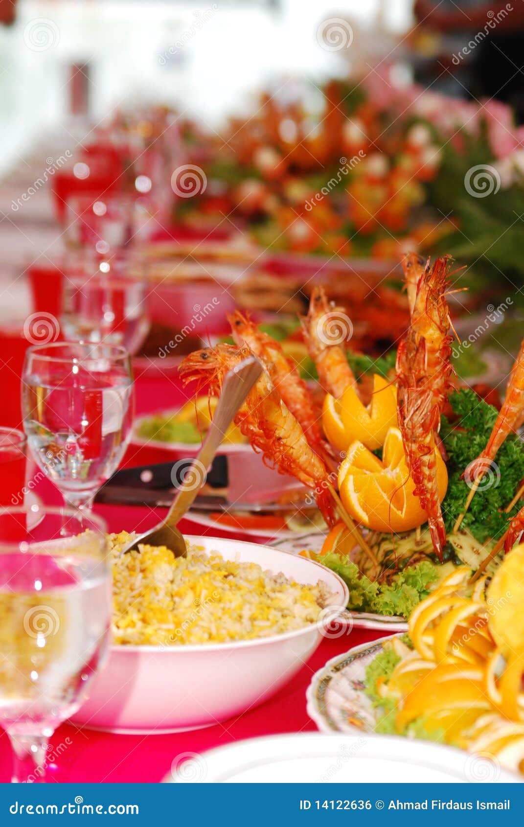 Dining Table stock photo. Image of marry, dining, cutlery - 14122636
