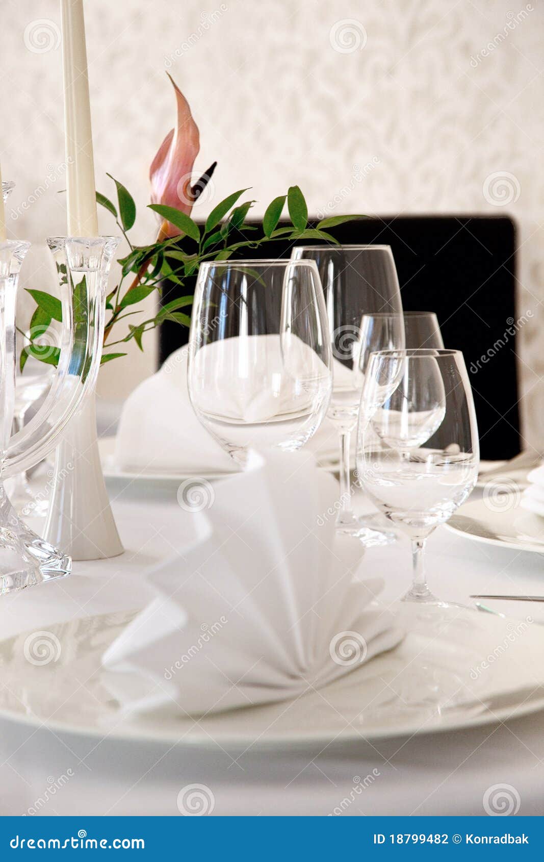 Dining table stock photo. Image of house, interior, meal - 18799482