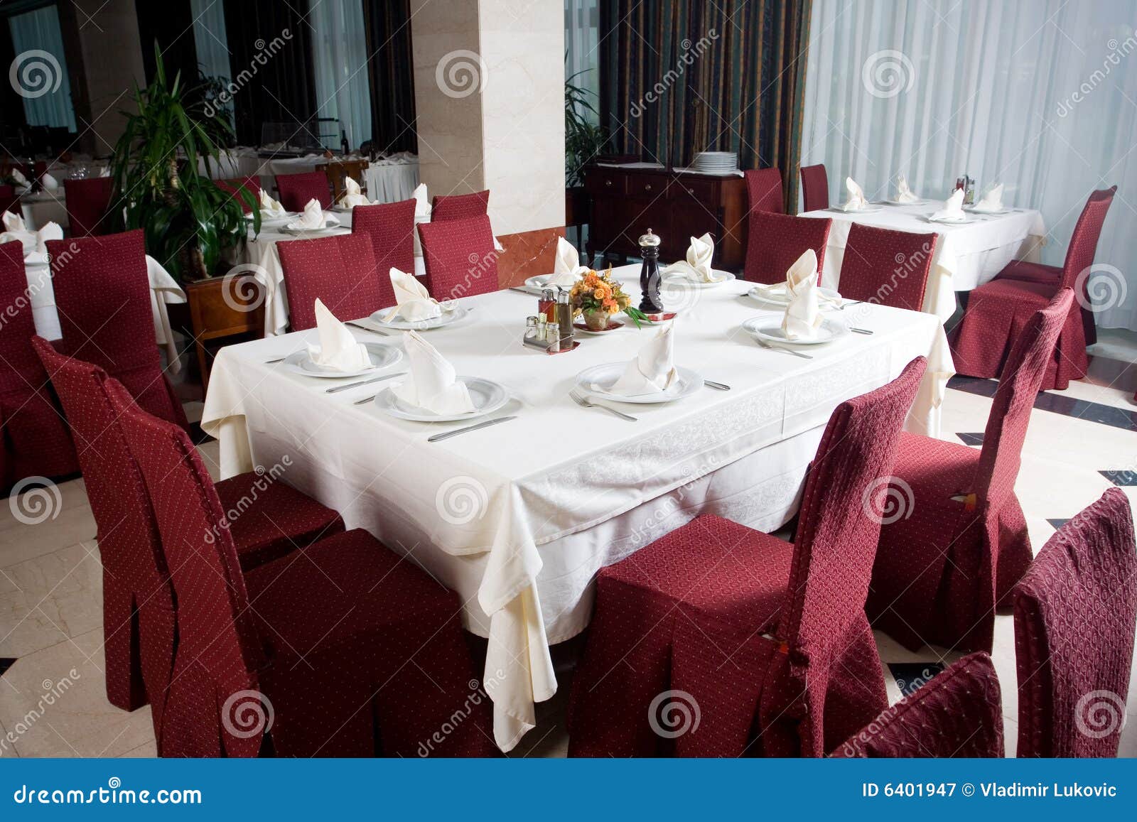 Dining table stock image. Image of celebration, dining - 6401947