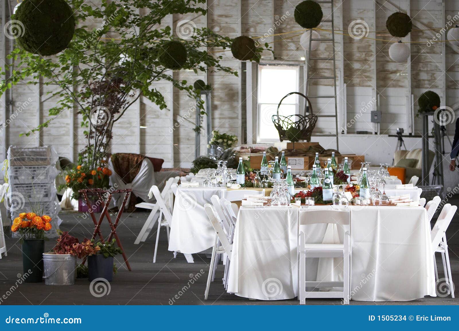 Dining Table Set for a Wedding or Corporate Event Stock Photo - Image ...