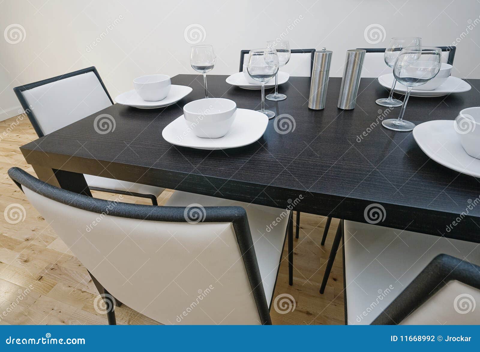 Dining table setup stock photo. Image of living, apartment - 11668992