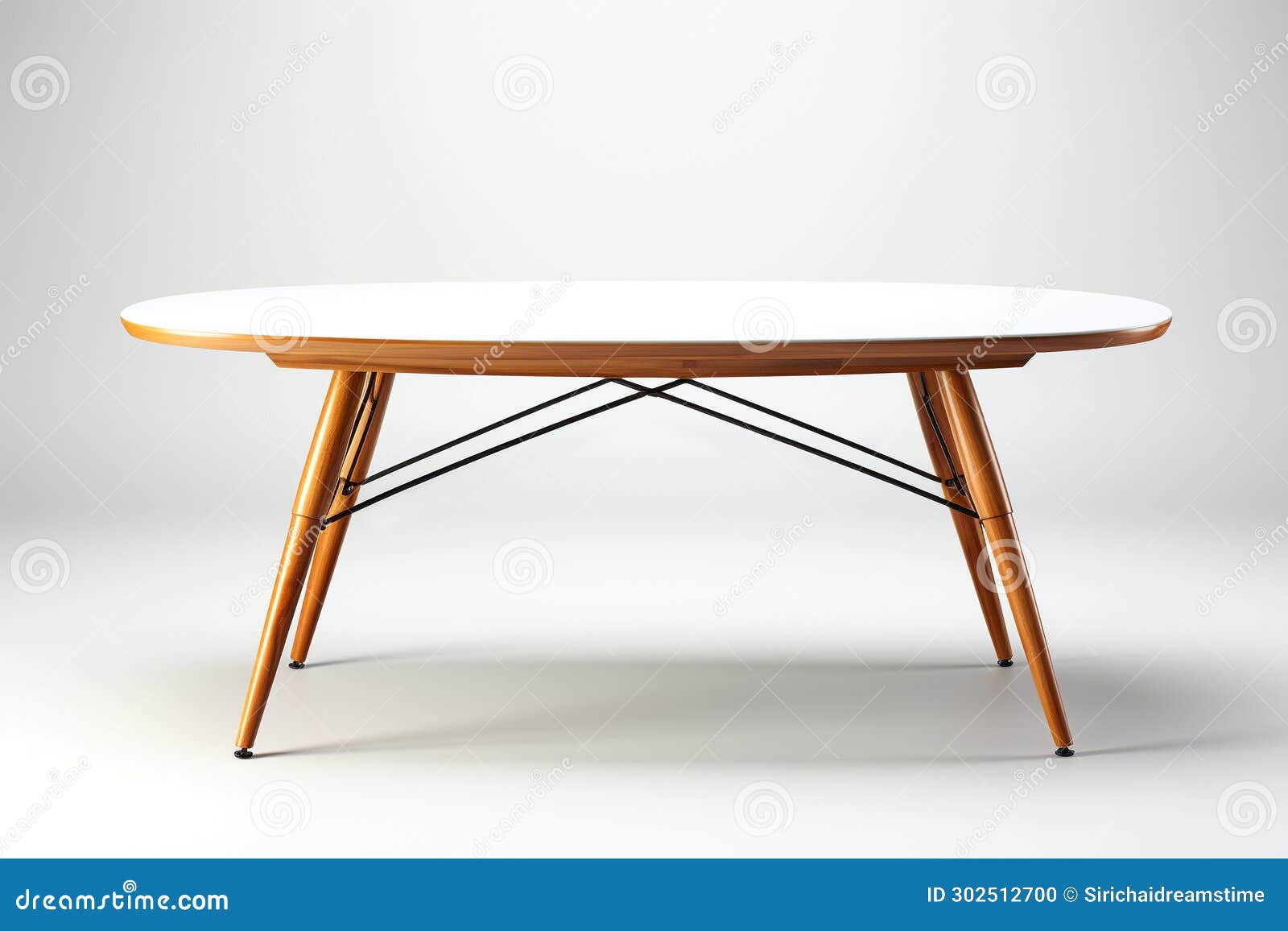 Dining Table on White Background , Product Photography, Studio Light ...