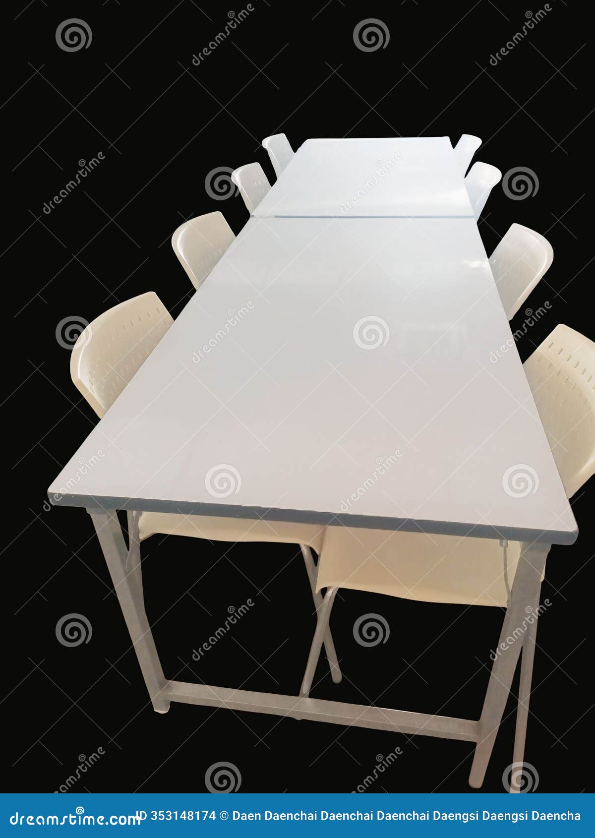 The Dining Tables in the Cafeteria are Clean. Stock Photo - Image of ...