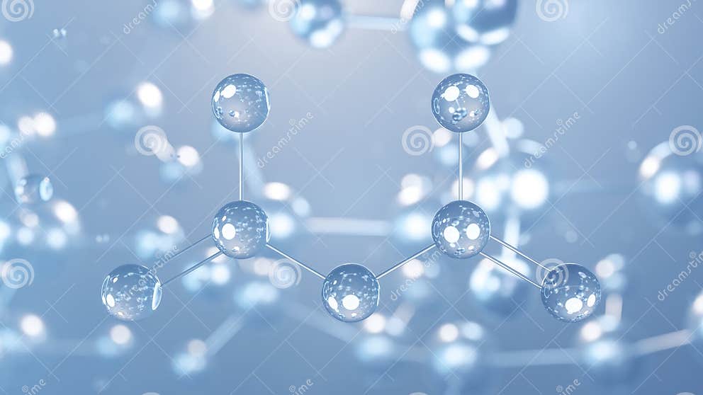 Dinitrogen Pentoxide Molecular Structure 3d, Flat Model, Nitrogen Oxide ...
