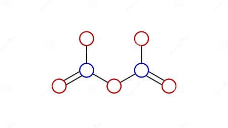 Dinitrogen Pentoxide Molecule, Structural Chemical Formula, Ball-and ...