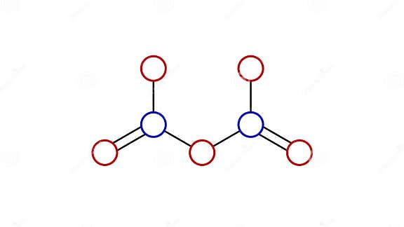 Dinitrogen Pentoxide Molecule, Structural Chemical Formula, Ball-and ...