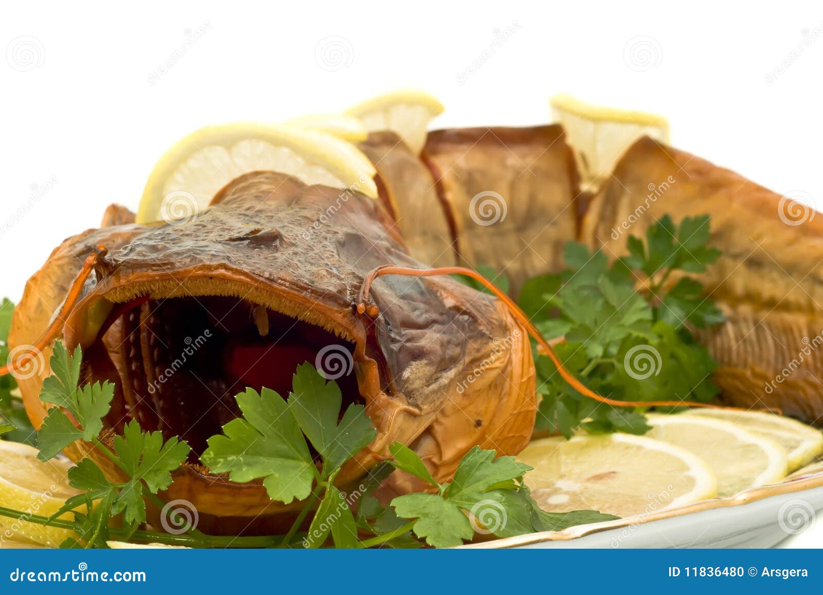 Dinner - Fresh-water Catfish Stock Photo - Image of fish, fresh: 11836480