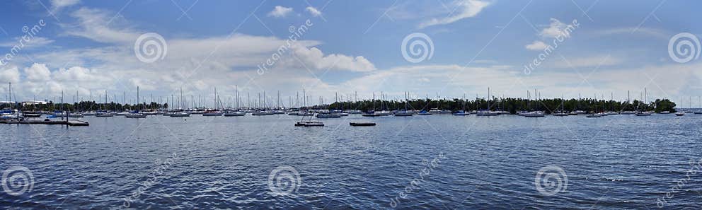 Dinner Key Marina stock image. Image of boat, stitch, florida - 3124765