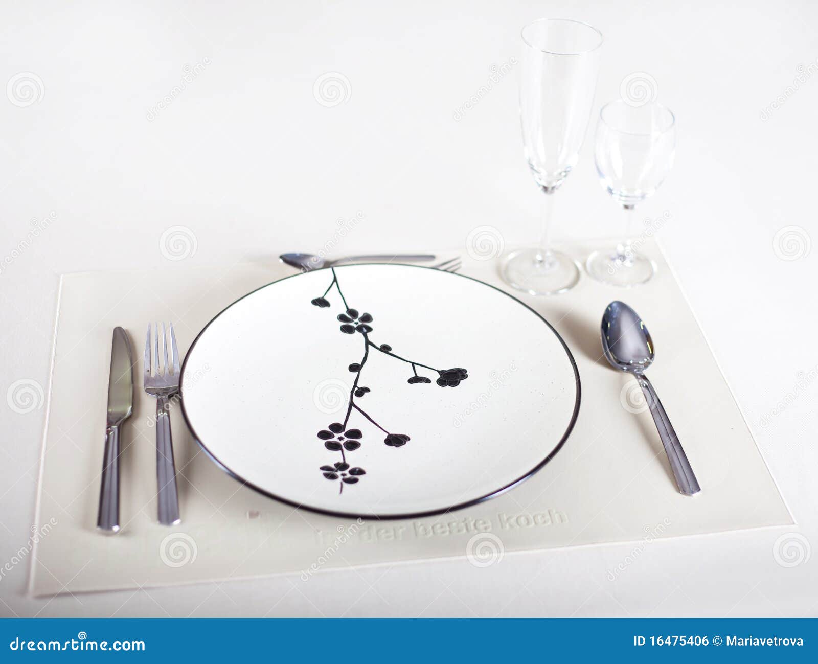 A dinner plate stock photo. Image of bridal, party, interior - 16475406