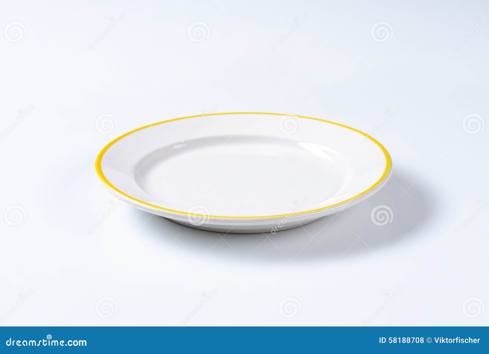 Dinner plate stock photo. Image of dessert, round, modern - 58188708