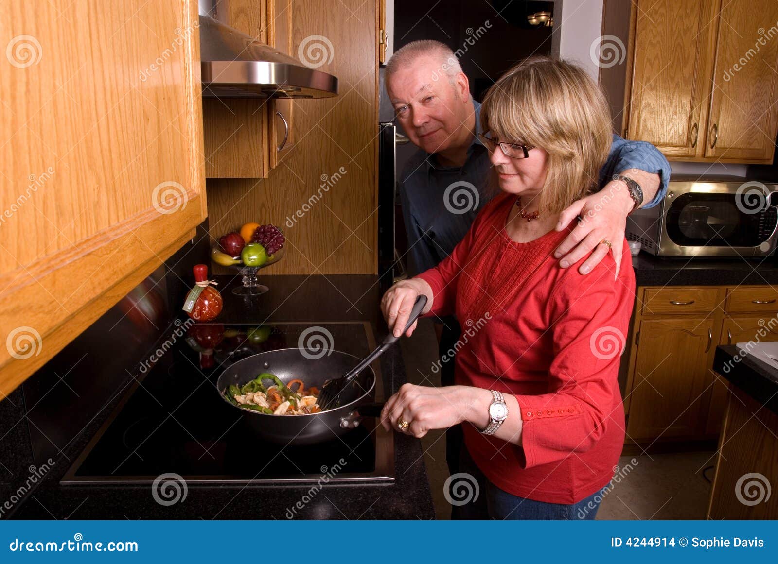 Is dinner almost ready? stock photo. Image of aged, eating - 4244914