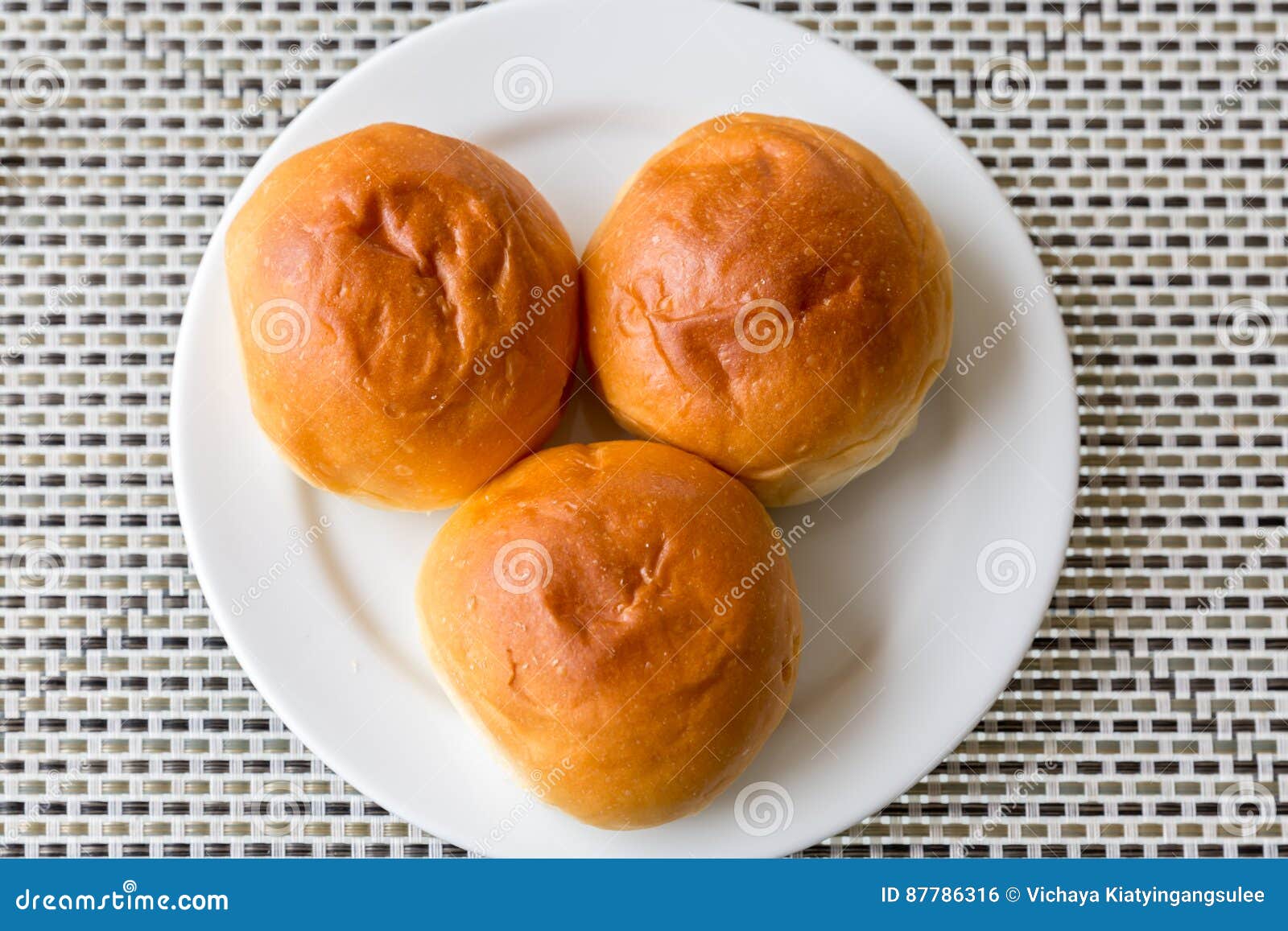 Dinner roll bread stock photo. Image of bakery, crust - 87786316