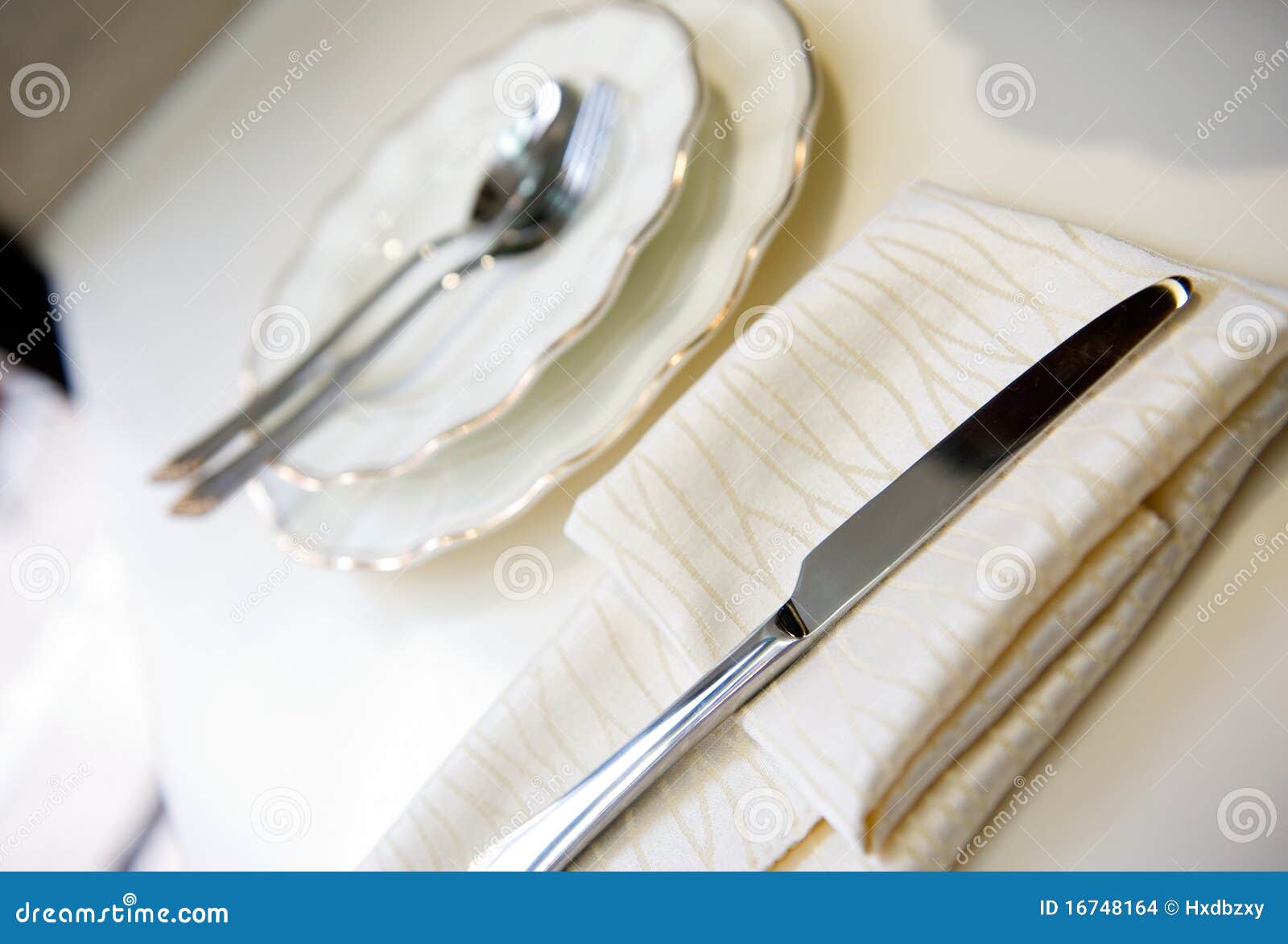 Dinner service stock photo. Image of english, formal - 16748164