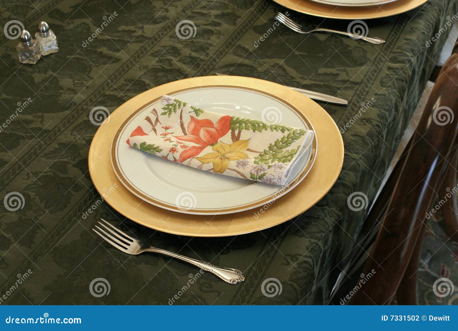 Dinner setting stock photo. Image of dinner, room, dining - 7331502