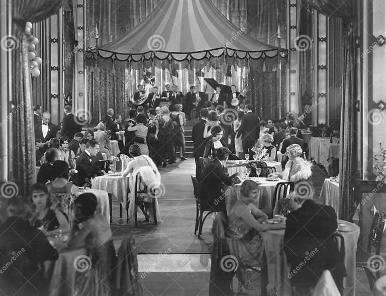 DINNER SHOW stock image. Image of decoration, entertain - 51996125