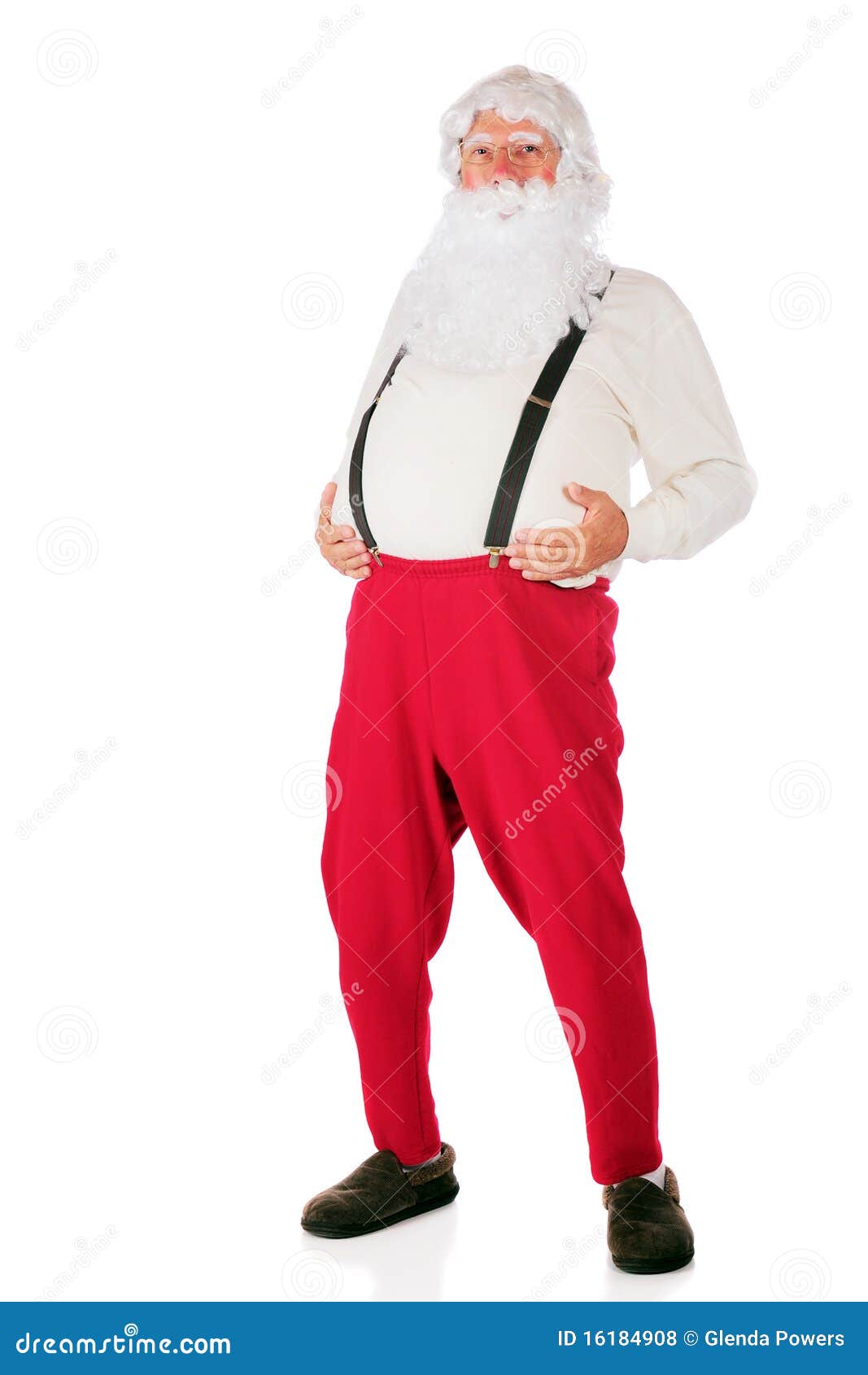 After-Dinner Stretch stock photo. Image of person, claus - 16184908