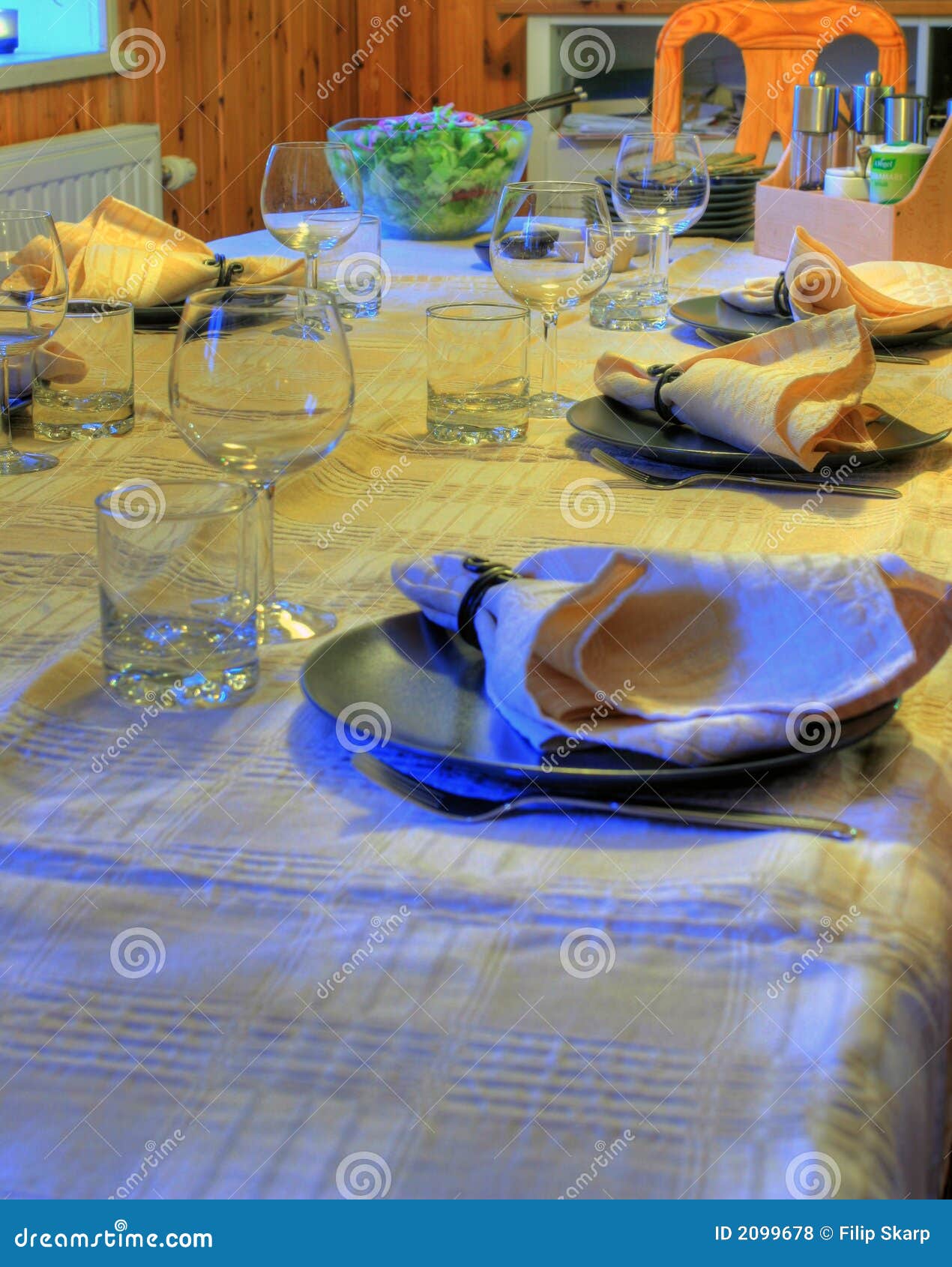 Dinner Table 1 stock photo. Image of wine, napkin, water - 2099678