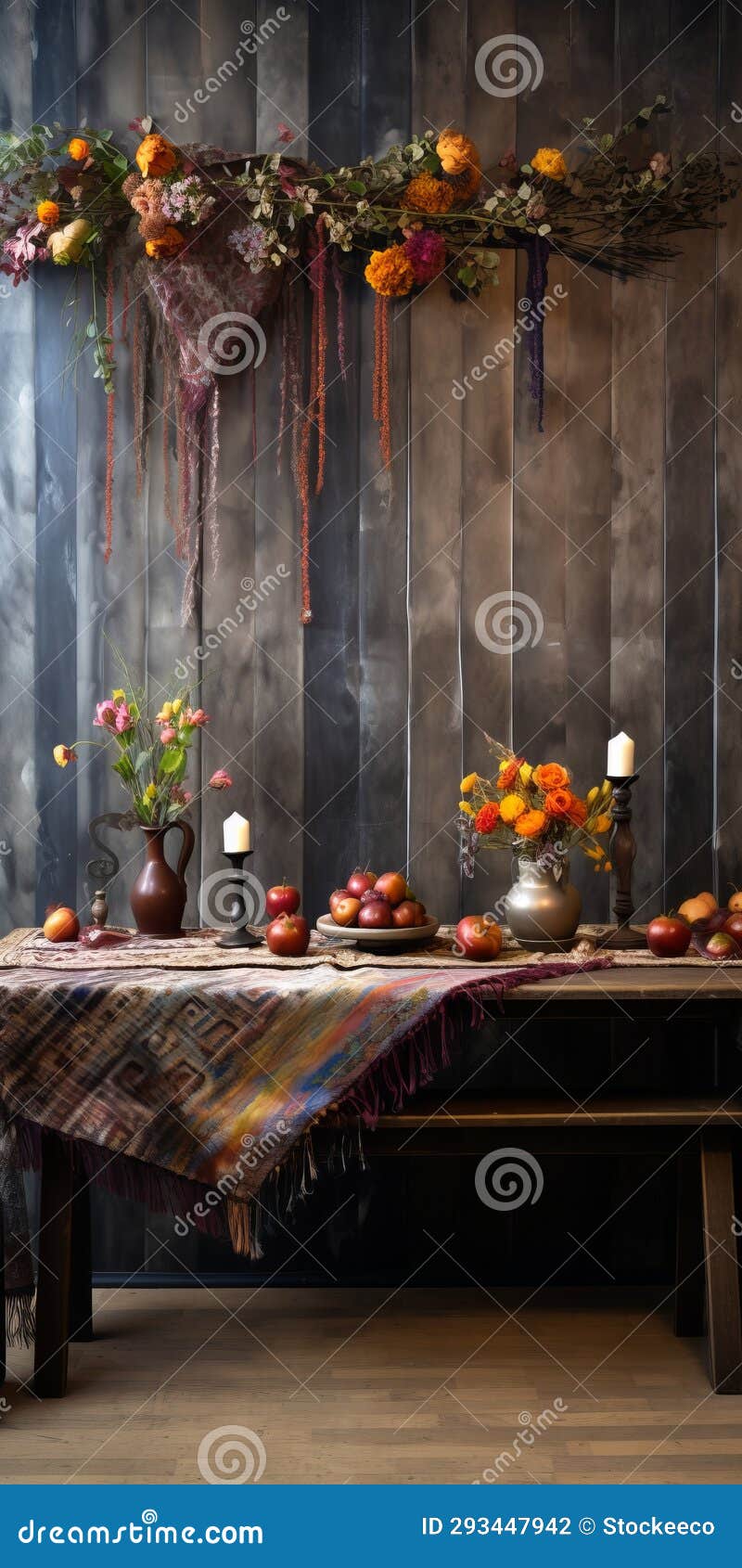 Post-apocalyptic Yom Kippur Decoration with Elaborate Fruit ...