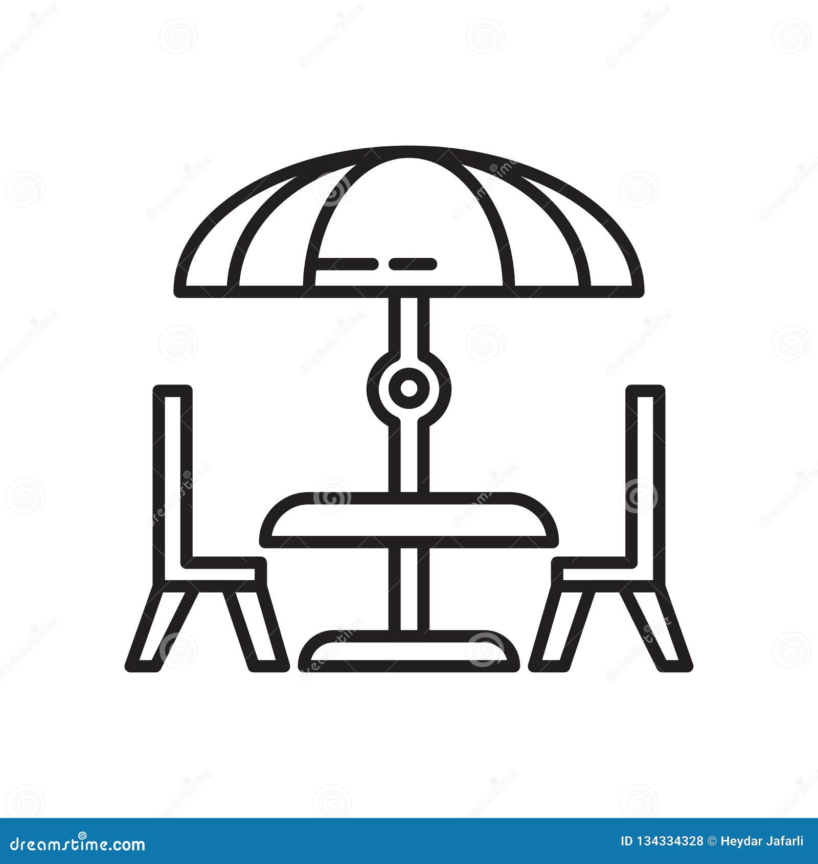 Dinner Table Icon Vector Sign and Symbol Isolated on White Background ...