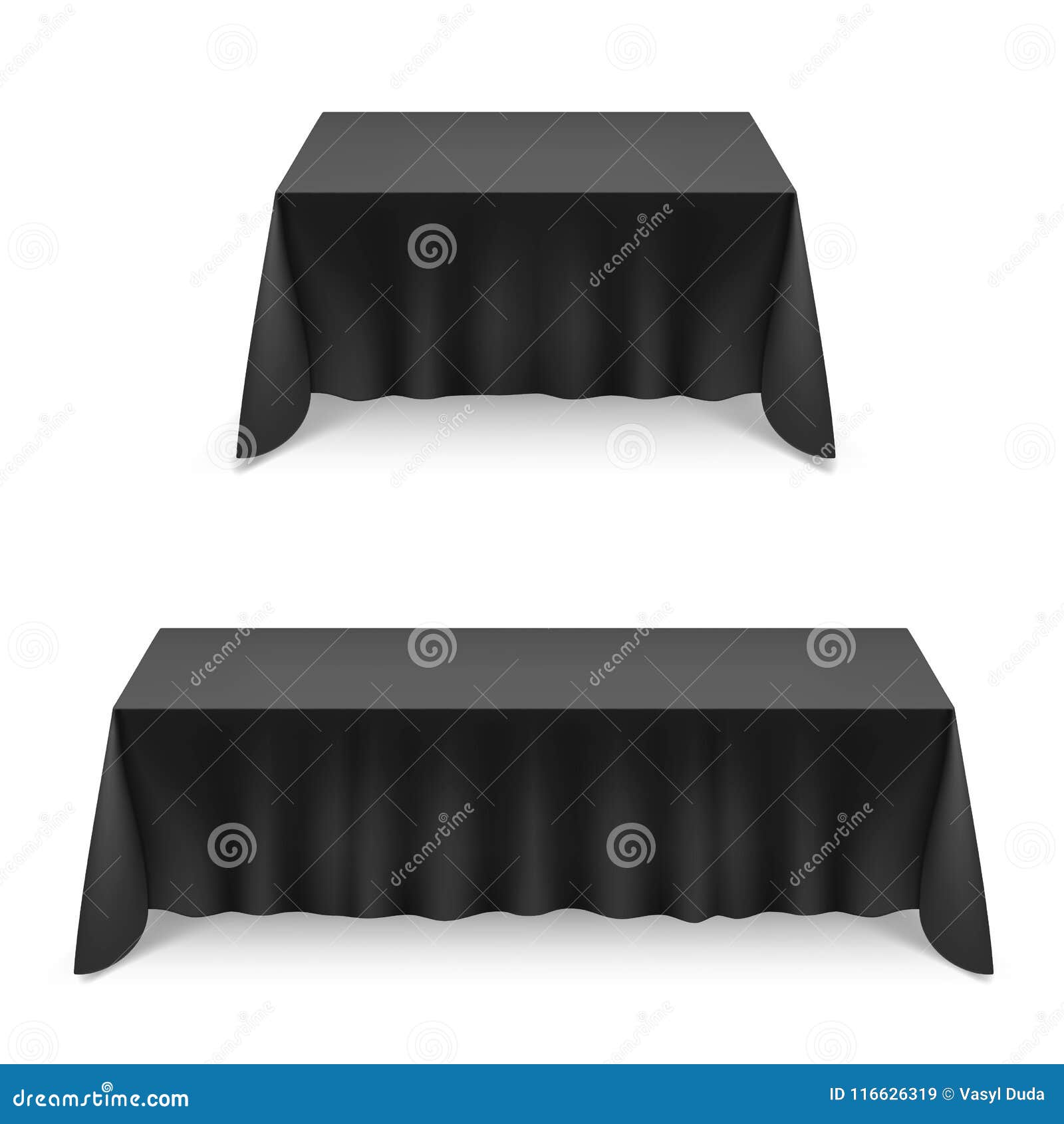 Dinner Table stock vector. Illustration of event, blank - 116626319