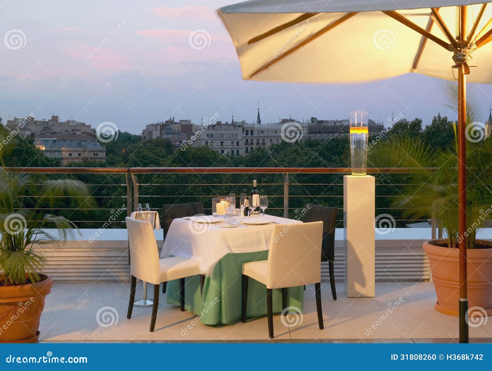 Dinner table stock photo. Image of dinner, luxury, dating - 31808260