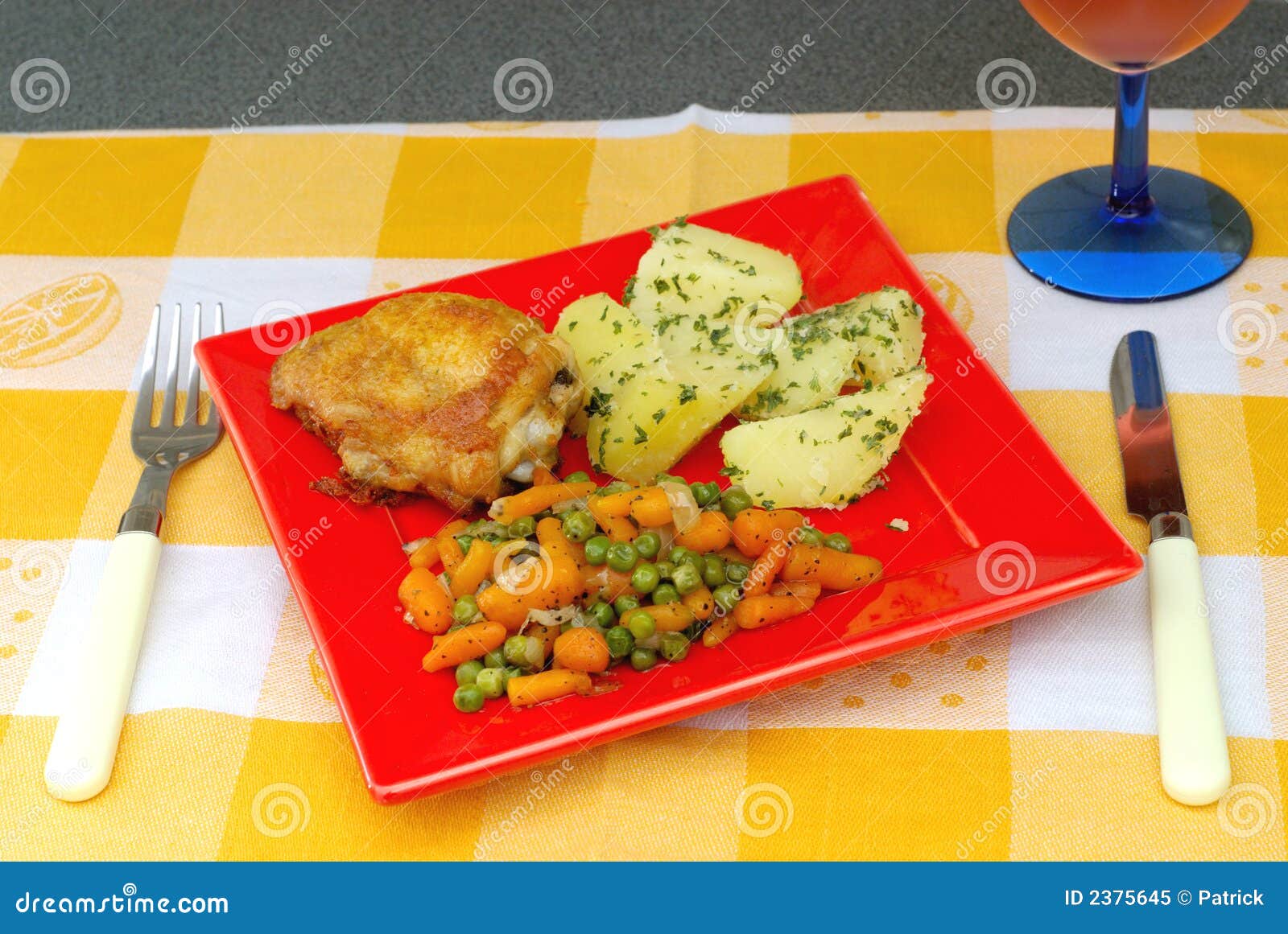 Dinner time stock image. Image of nourish, parsley, dinner - 2375645