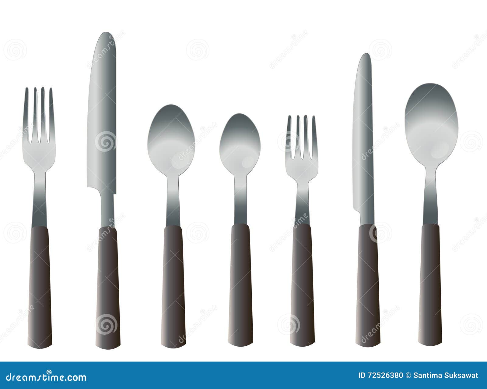 Dinner Tools and Space Art Vector Stock Vector - Illustration of diner ...