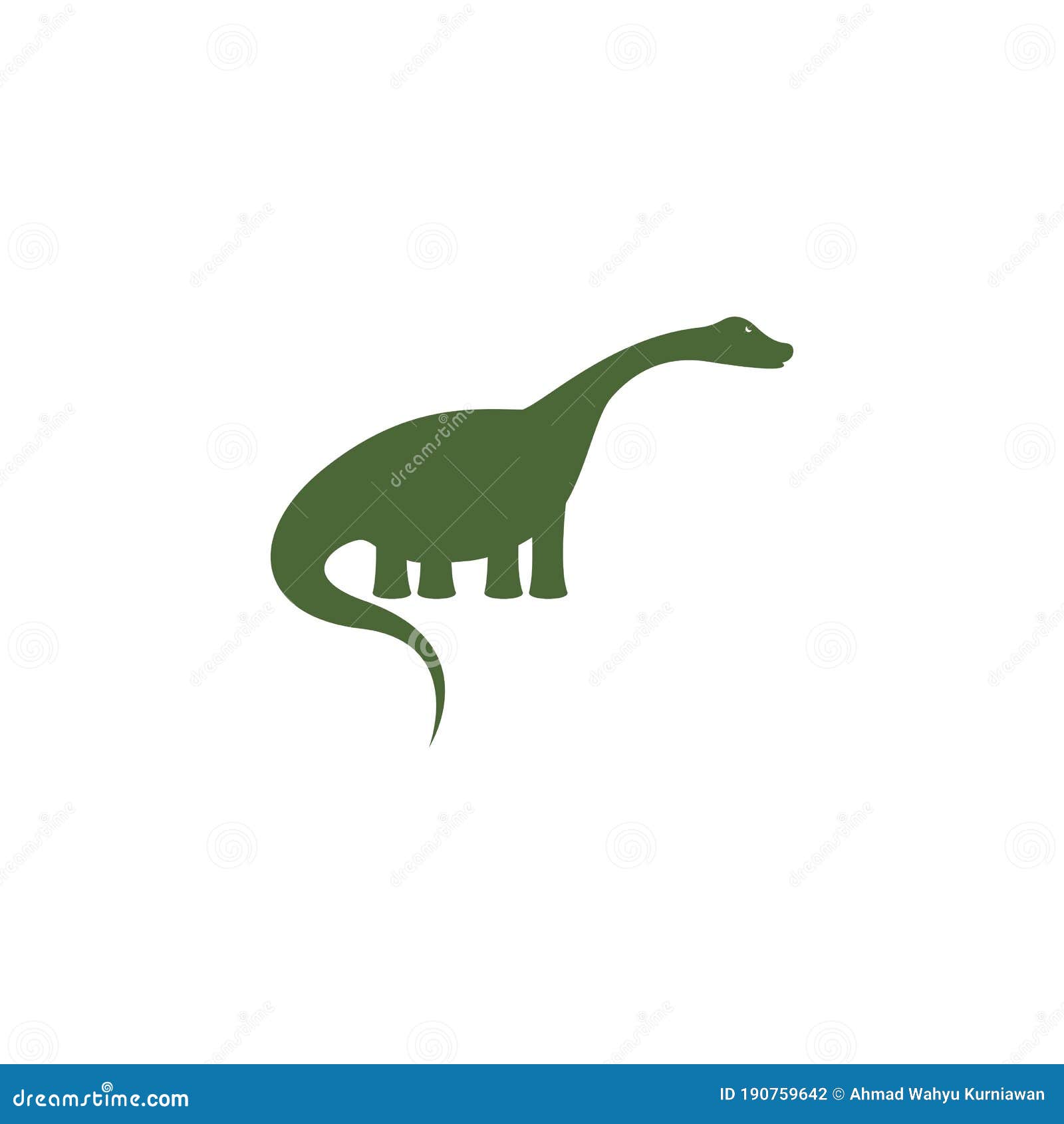 Dino logo vector stock vector. Illustration of creature - 190759642