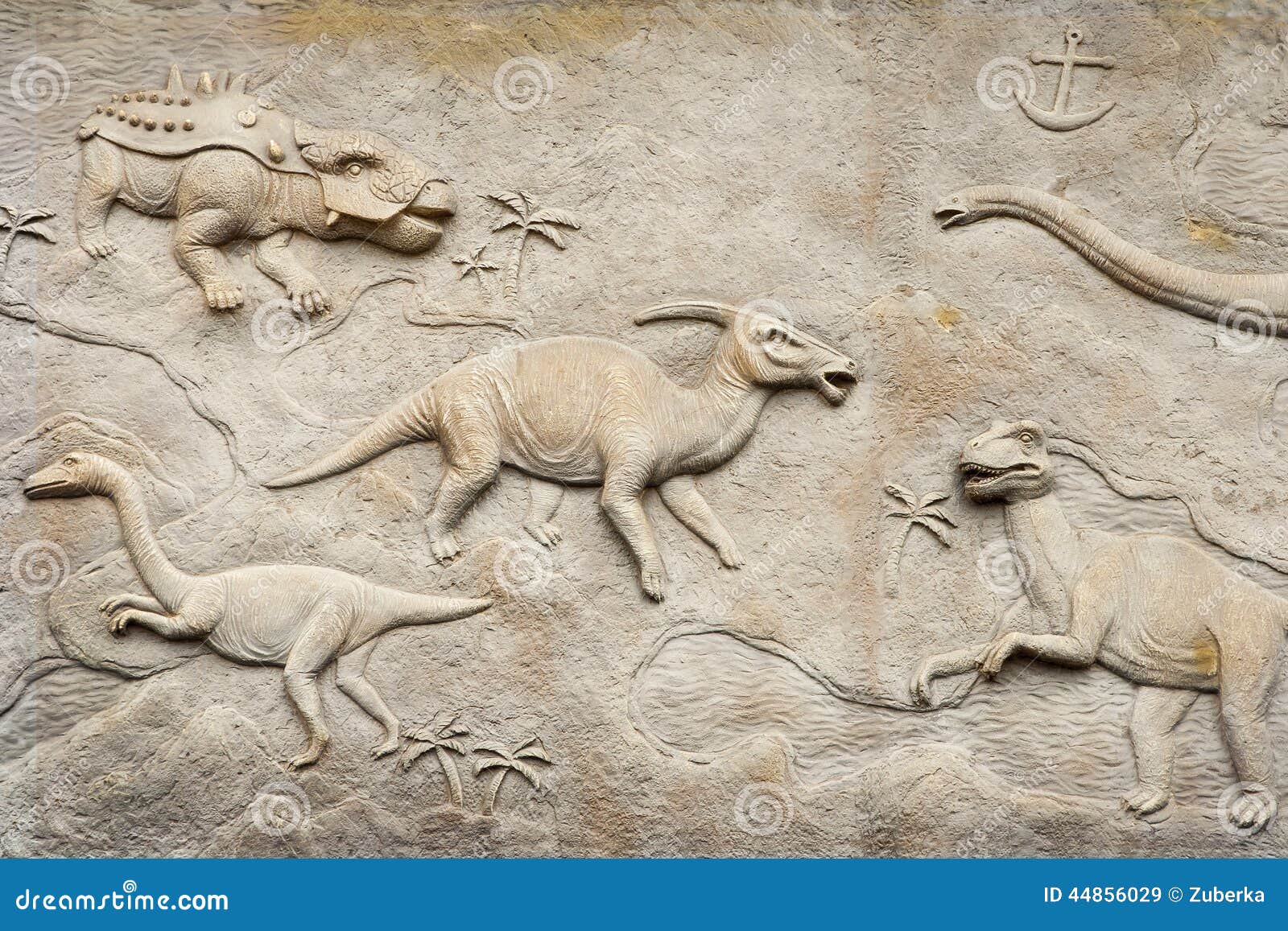 Dino relief stock image. Image of rock, unique, textured - 44856029