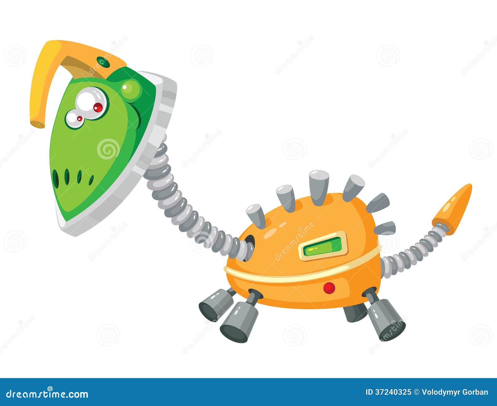 Dinorobot mechanical stock vector. Illustration of holiday - 37240325