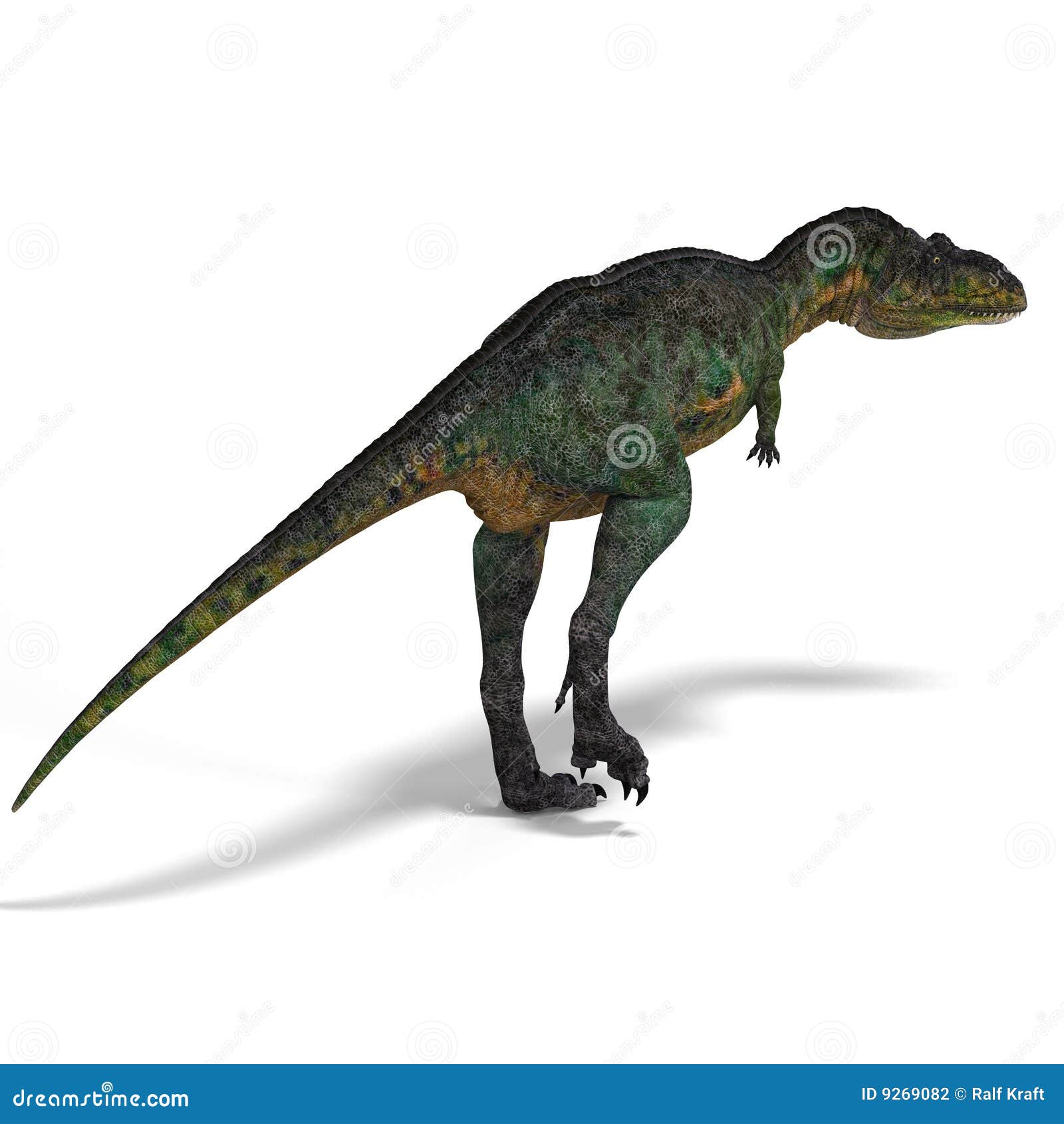Dinosaur Aucasaurus stock illustration. Illustration of object - 9269082
