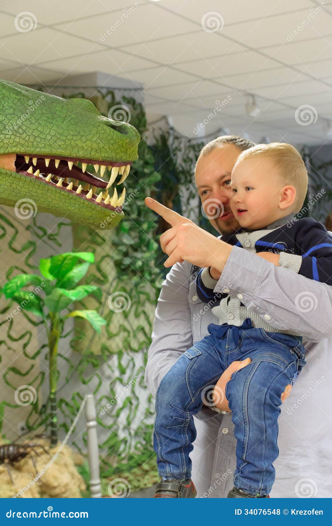 Dinosaur and boy stock photo. Image of paperwork, boys - 34076548