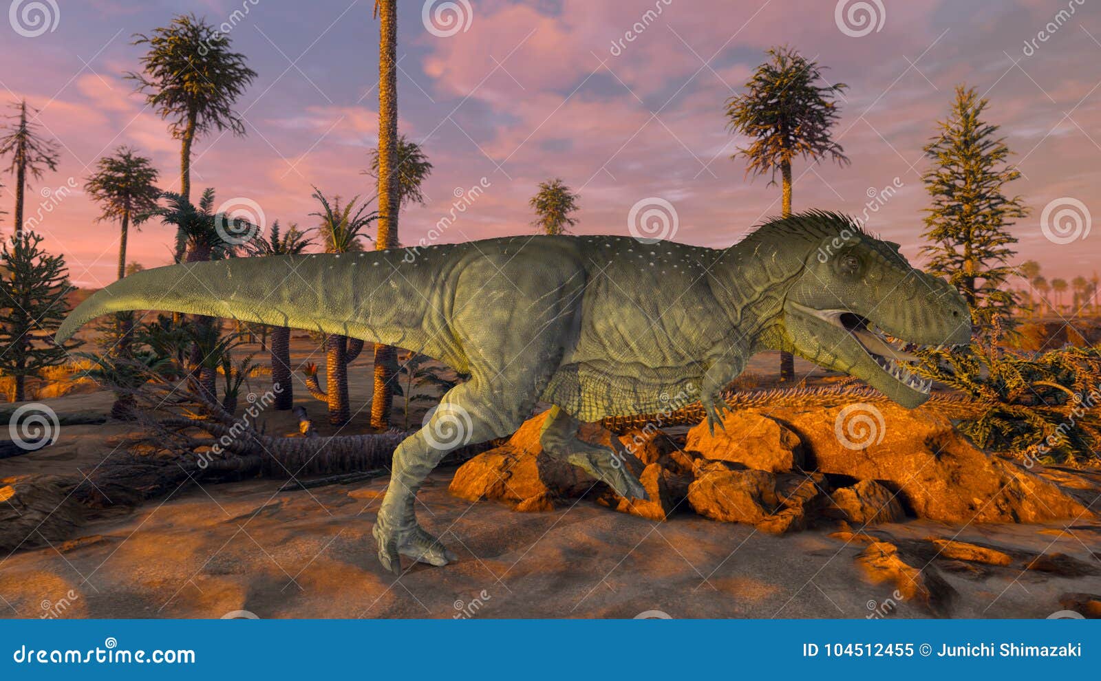 Dinosaur stock image. Image of history, glow, creature - 104512455