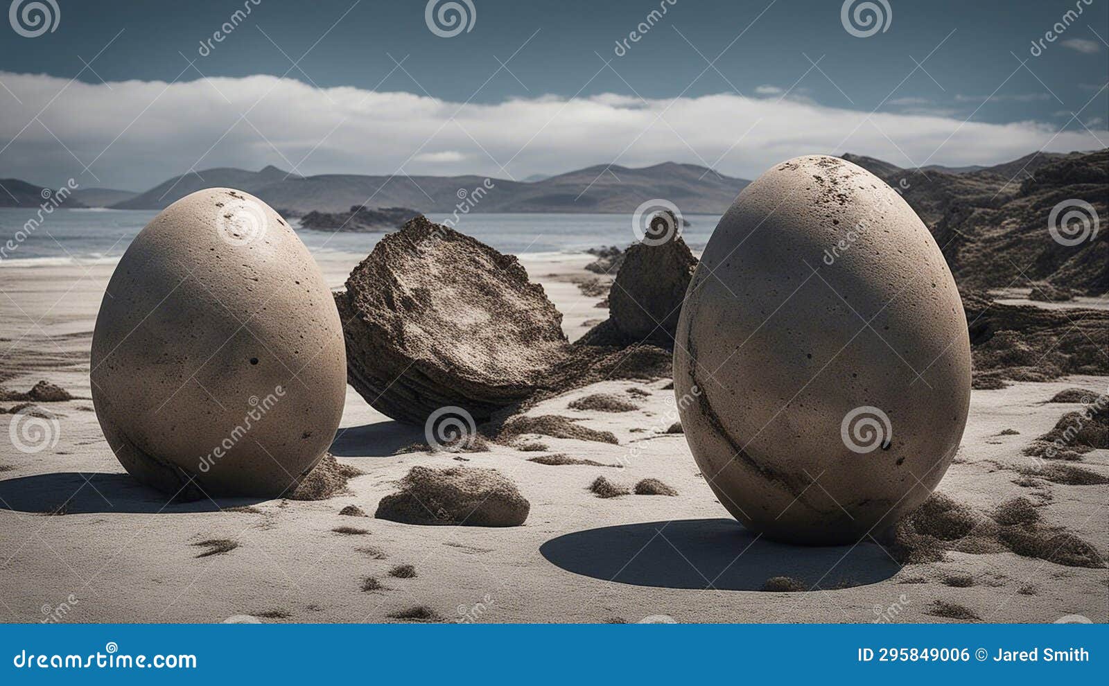 Dinosaur Eggs on the Beach _The Dinosaur Egg Was an Exploited Creature ...