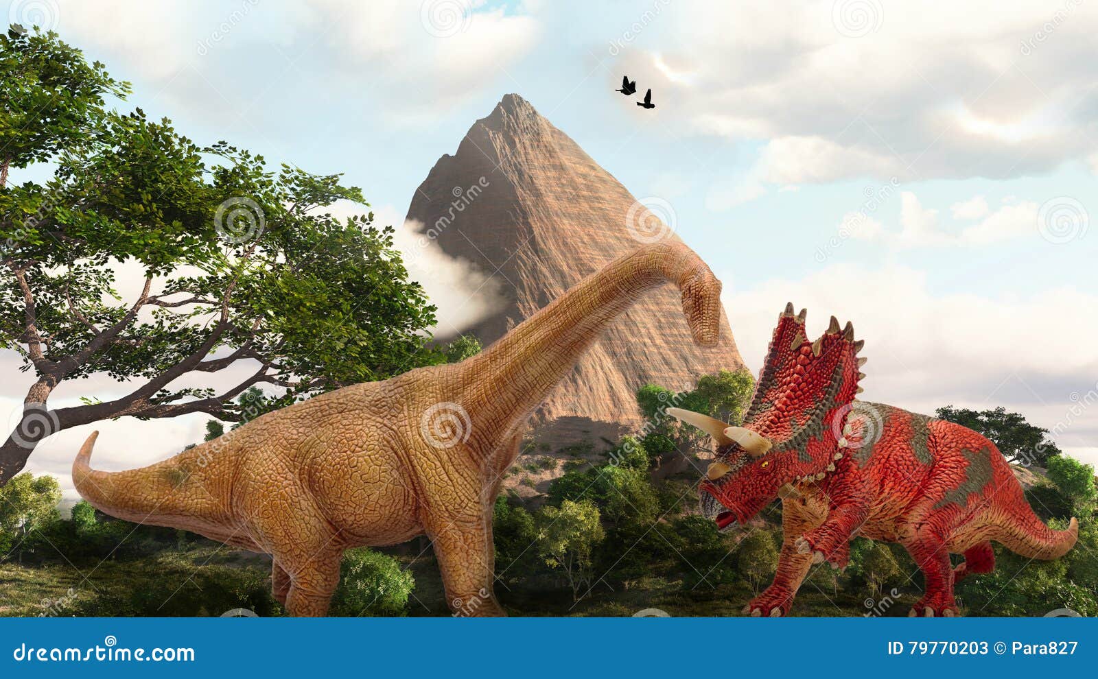 Dinosaur stock illustration. Illustration of dangerous - 79770203