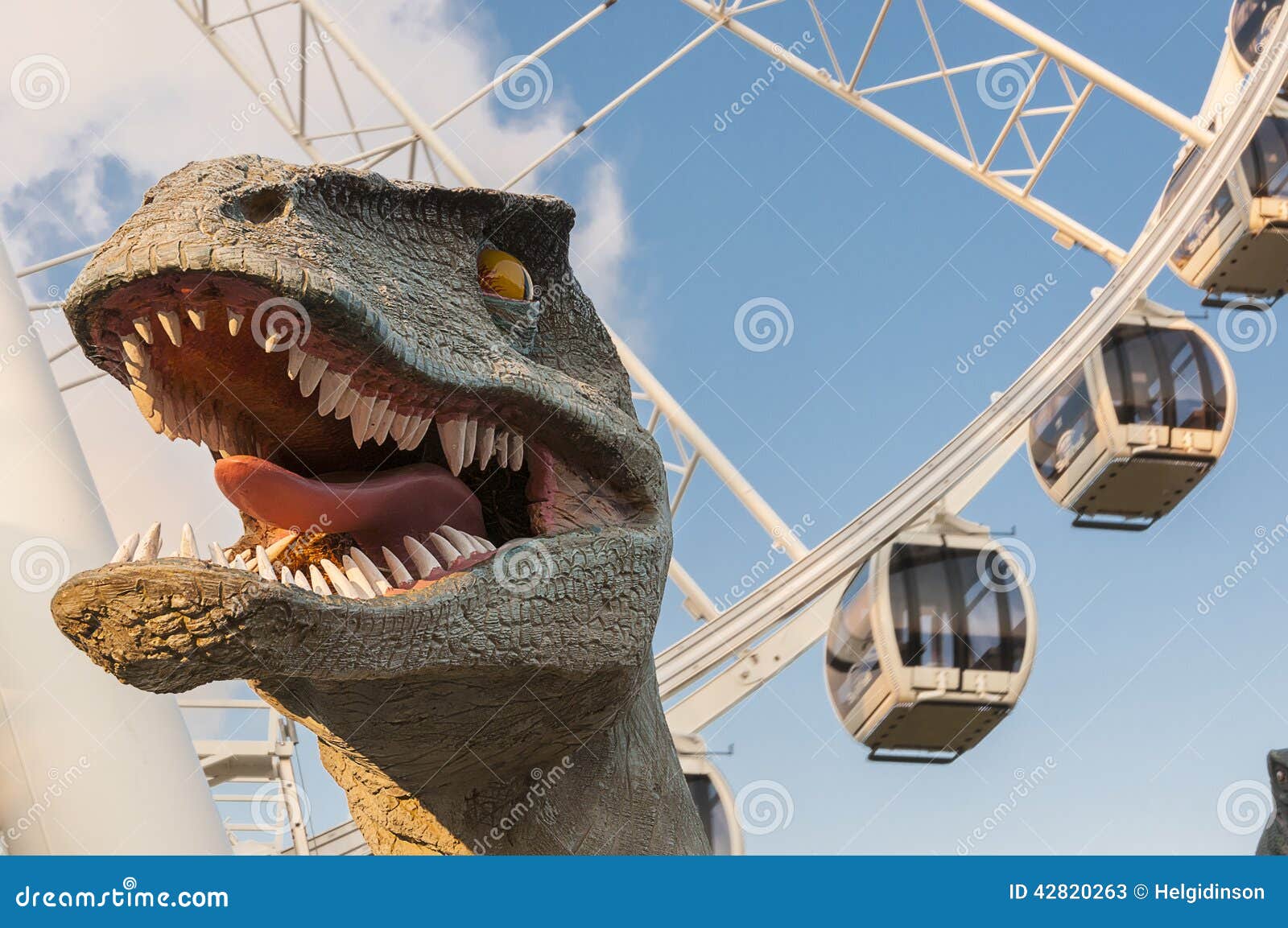 Dinosaur head editorial stock photo. Image of history - 42820263