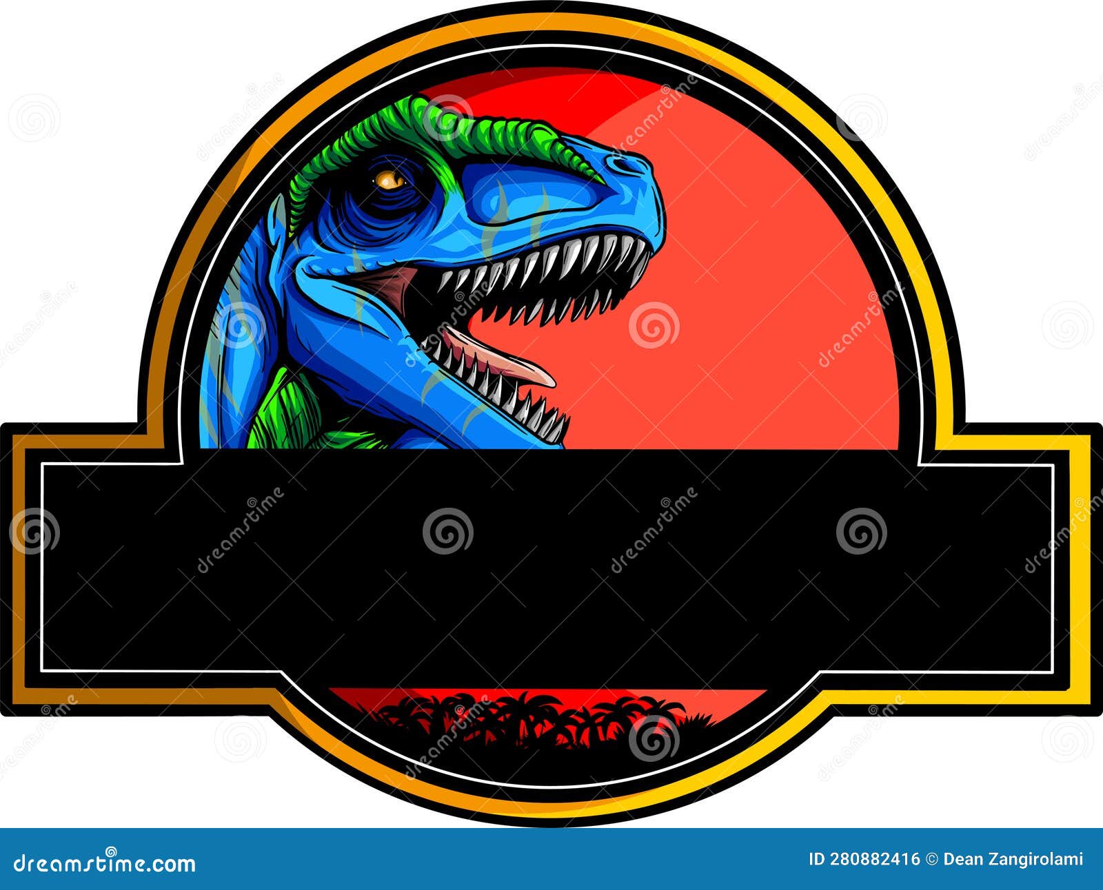 Dinosaur Logo. Dino Logo. Editable Brachiosaurus Vector For Your Logo ...