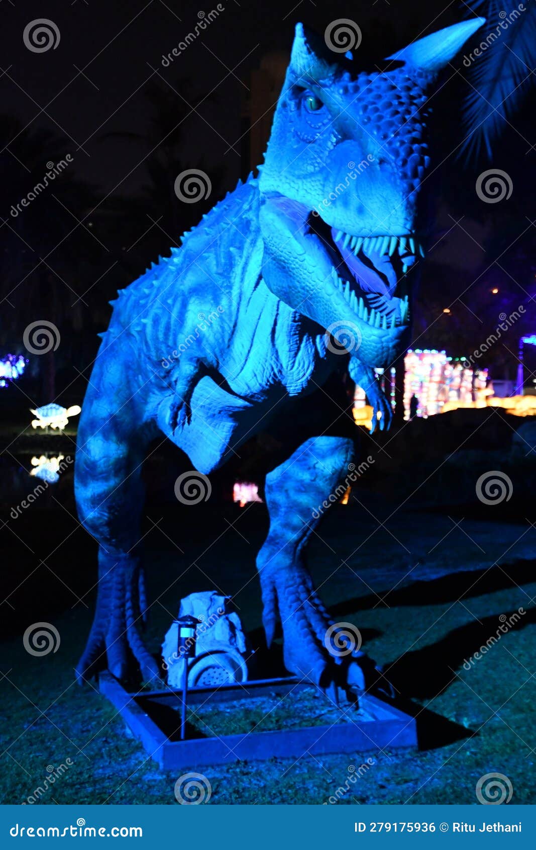 Dinosaur Park at Dubai Garden Glow in Dubai, UAE Editorial Photo ... Dinosaur Park at Dubai Garden Glow in Dubai, UAE Editorial Photo ...