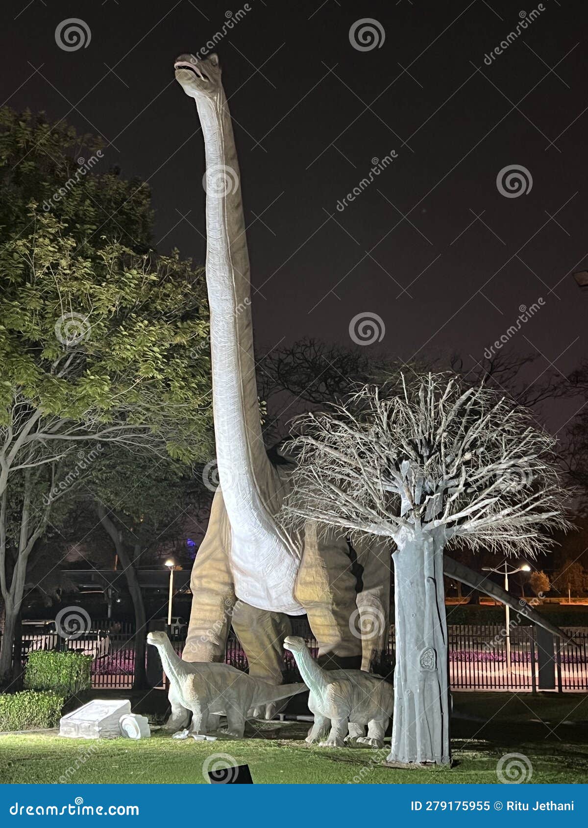 Dinosaur Park at Dubai Garden Glow in Dubai, UAE Editorial Image ... Dinosaur Park at Dubai Garden Glow in Dubai, UAE Editorial Image ...