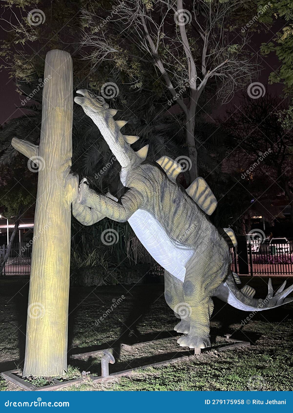 Dinosaur Park at Dubai Garden Glow in Dubai, UAE Editorial Stock Photo ... Dinosaur Park at Dubai Garden Glow in Dubai, UAE Editorial Stock Photo ...