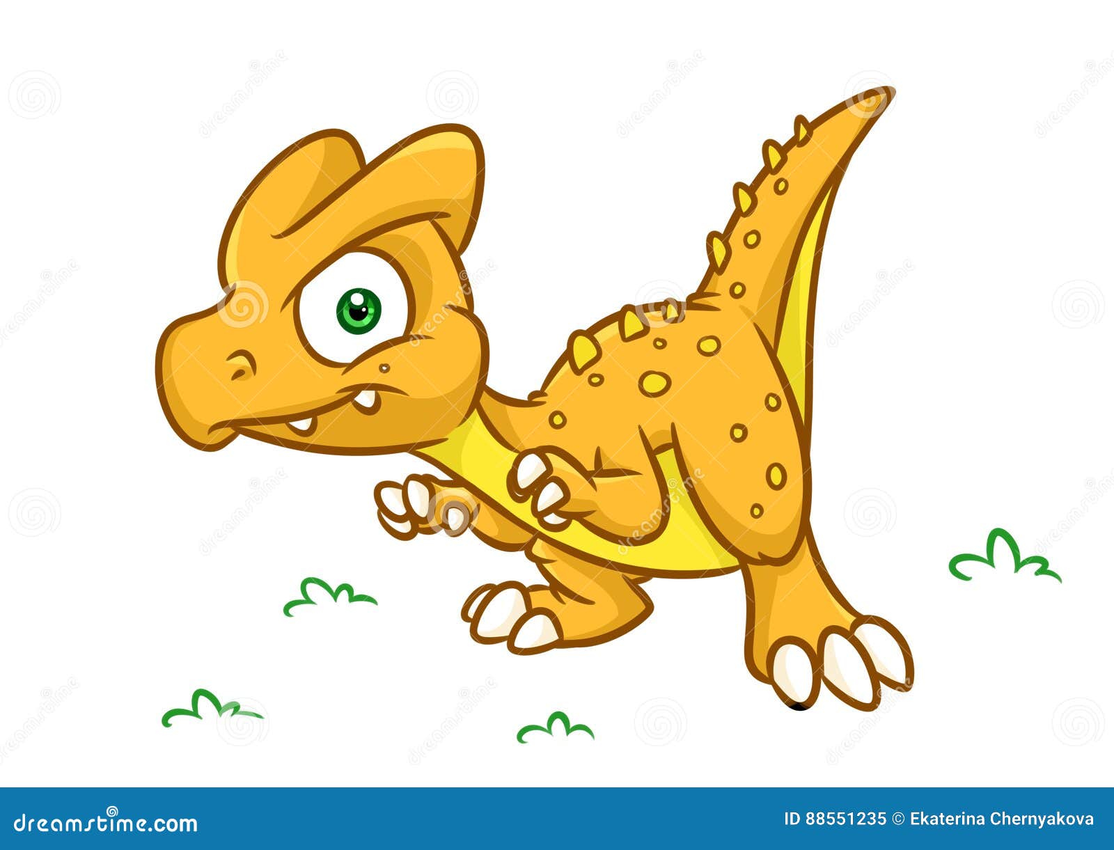 Dinosaur Predator Cartoon Illustrations Stock Illustration ...