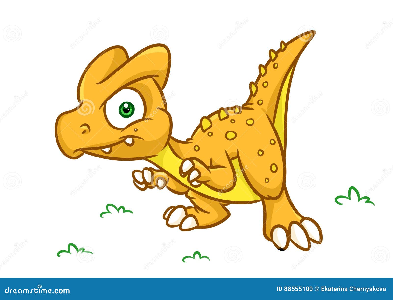 Dinosaur Predator Cartoon Illustrations Stock Illustration ...