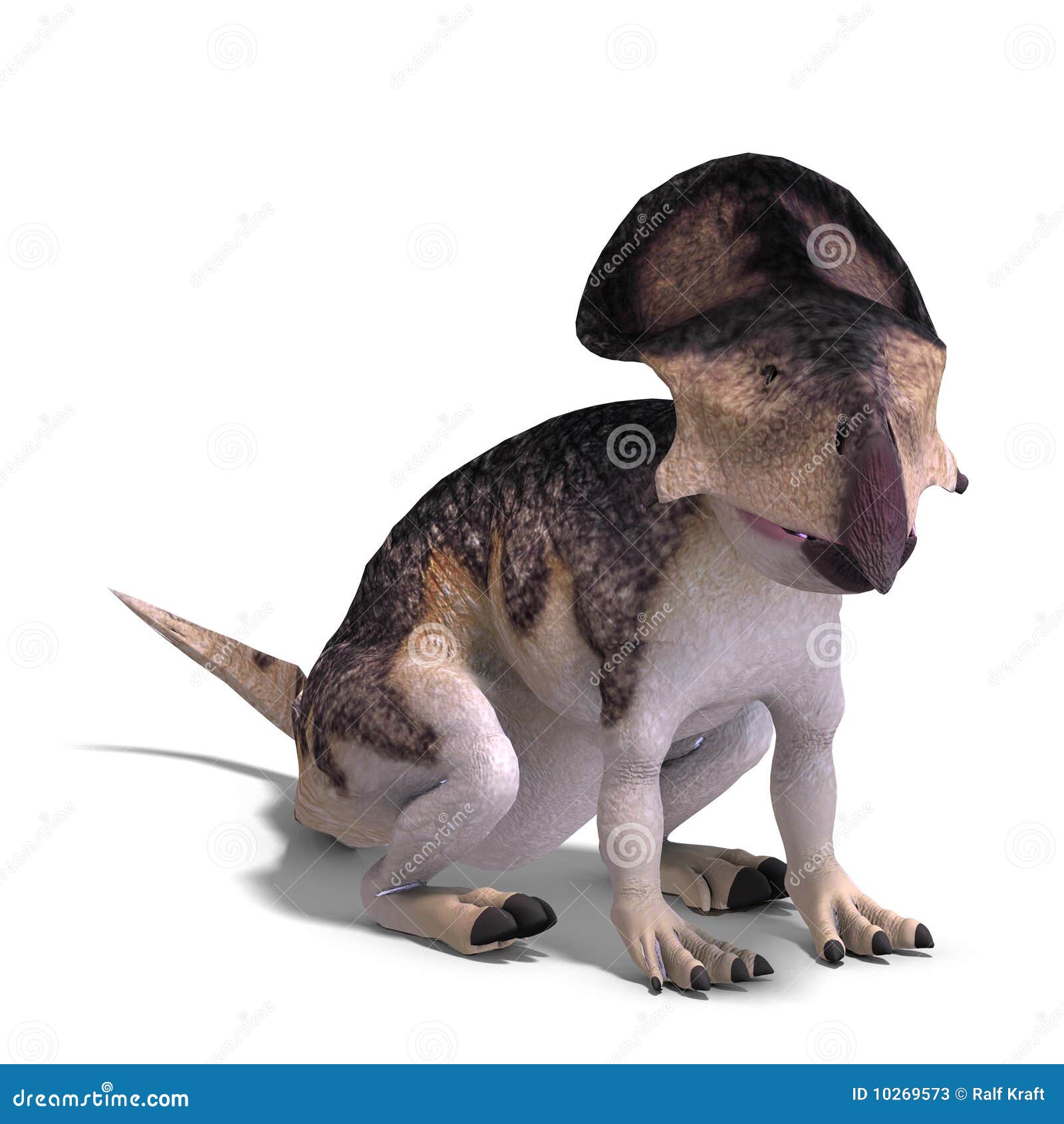 Dinosaur Protoceratops stock illustration. Illustration of ...