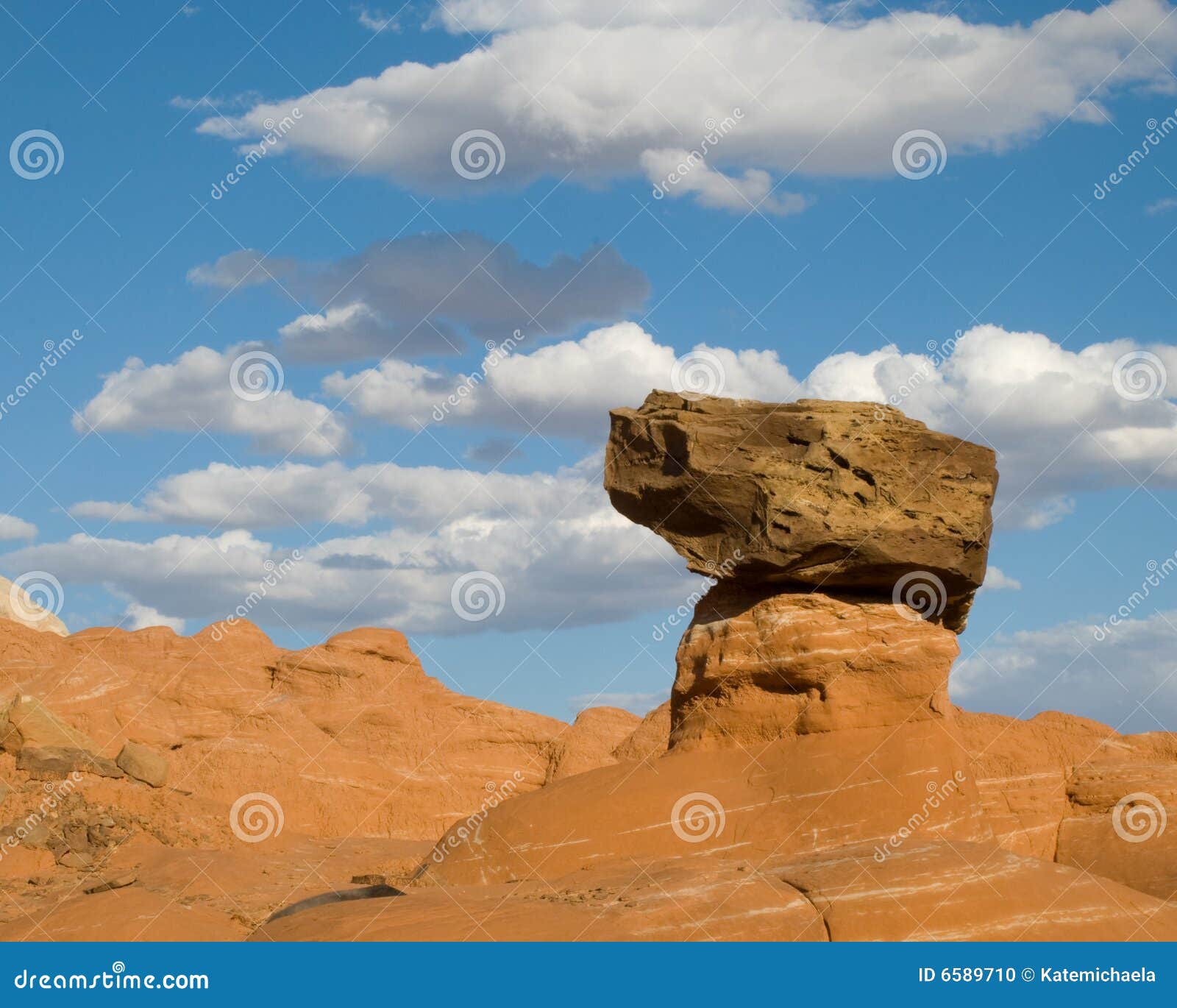 Dinosaur Rock stock photo. Image of hoodoo, toadstool - 6589710
