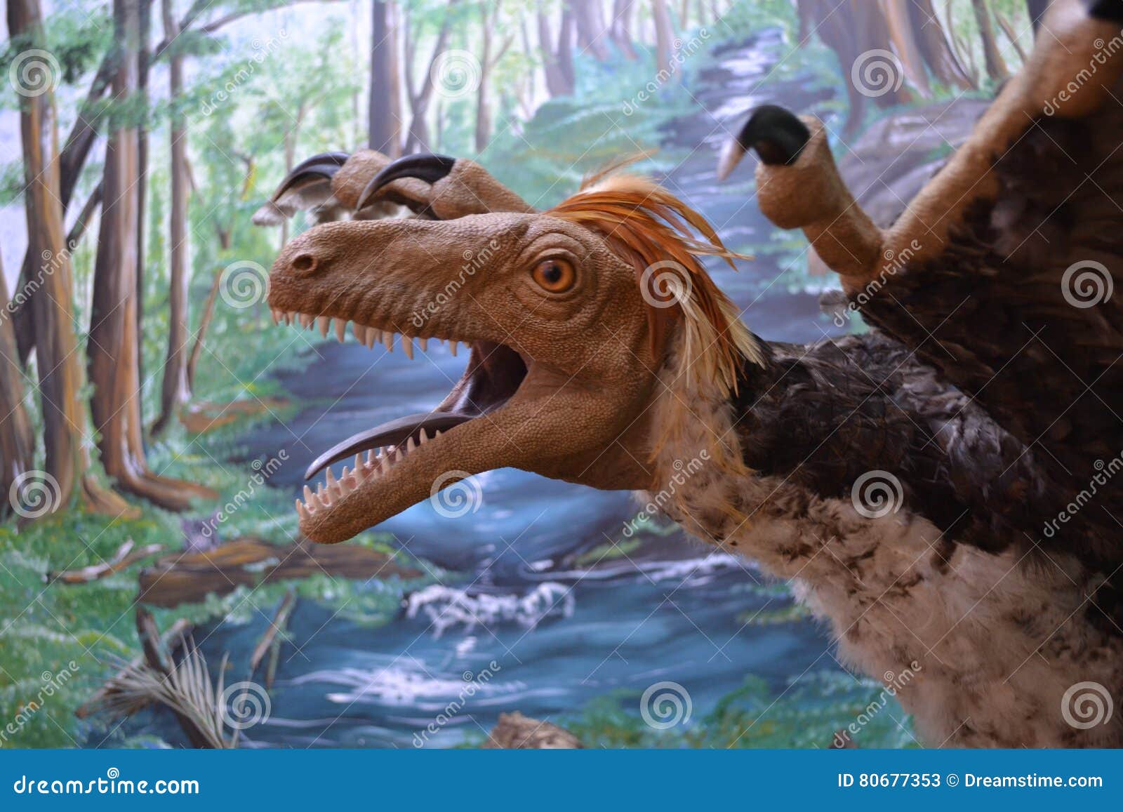 Dinosaur editorial stock photo. Image of danger, dragon - 80677353