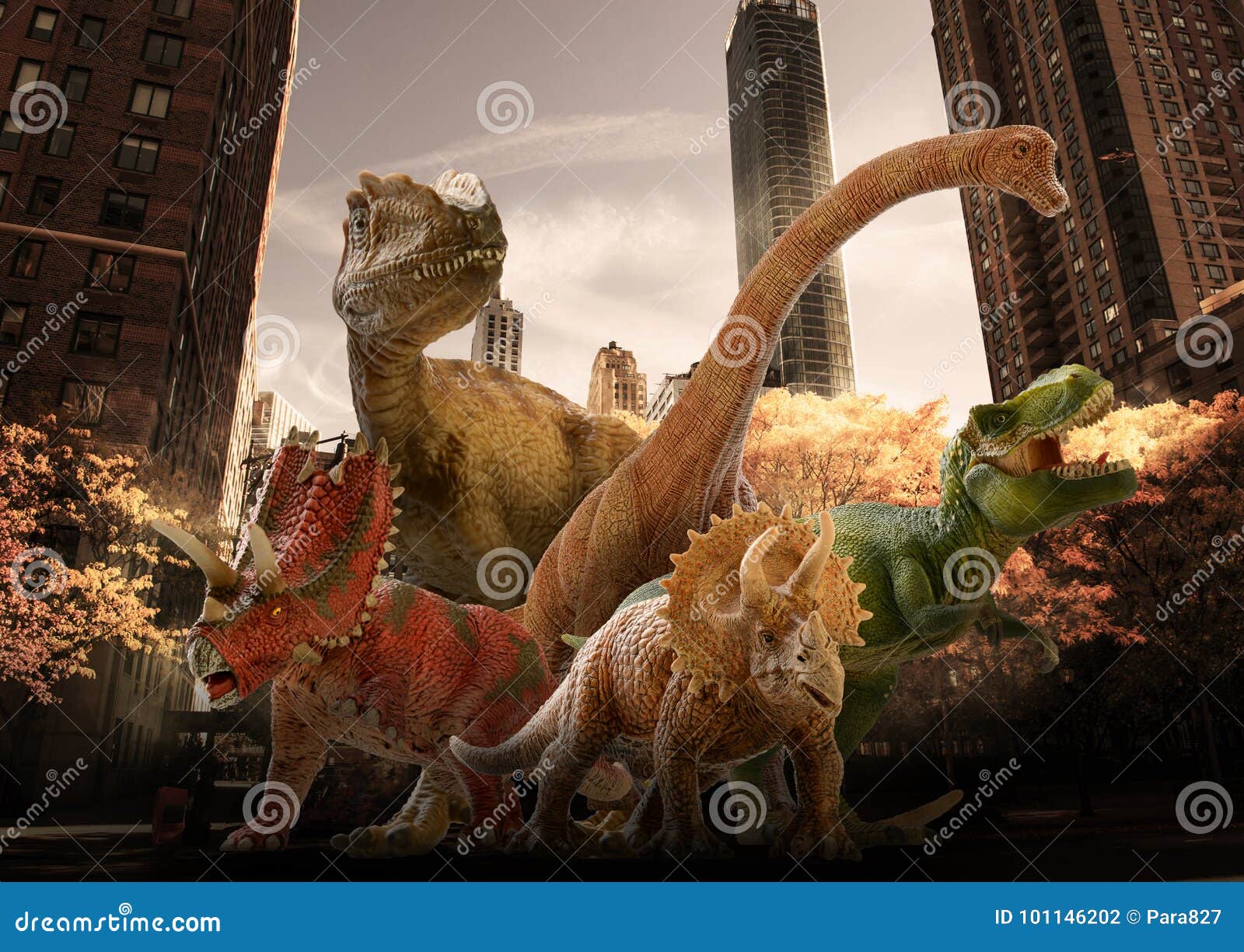 Dinosaur stock illustration. Illustration of model, nature - 101146202