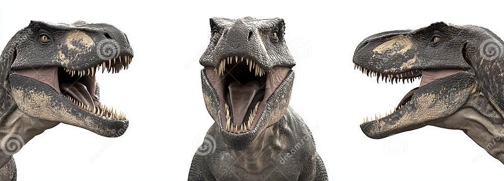 Dinosaur with Sharp Teeth, Transparent PNG Stock Image - Image of risk ...