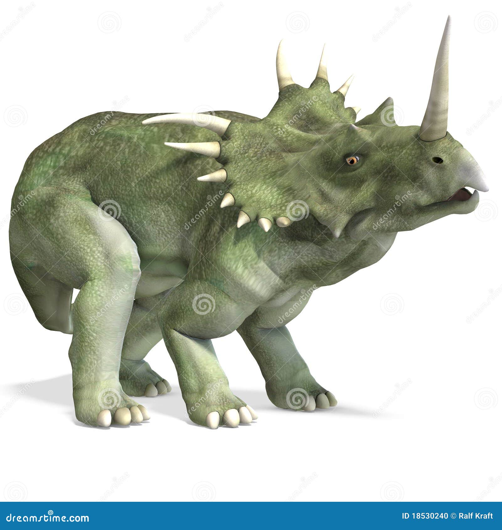 Dinosaur Styracosaurus , Animals, Reptiles & Amphibians Royalty-Free ...