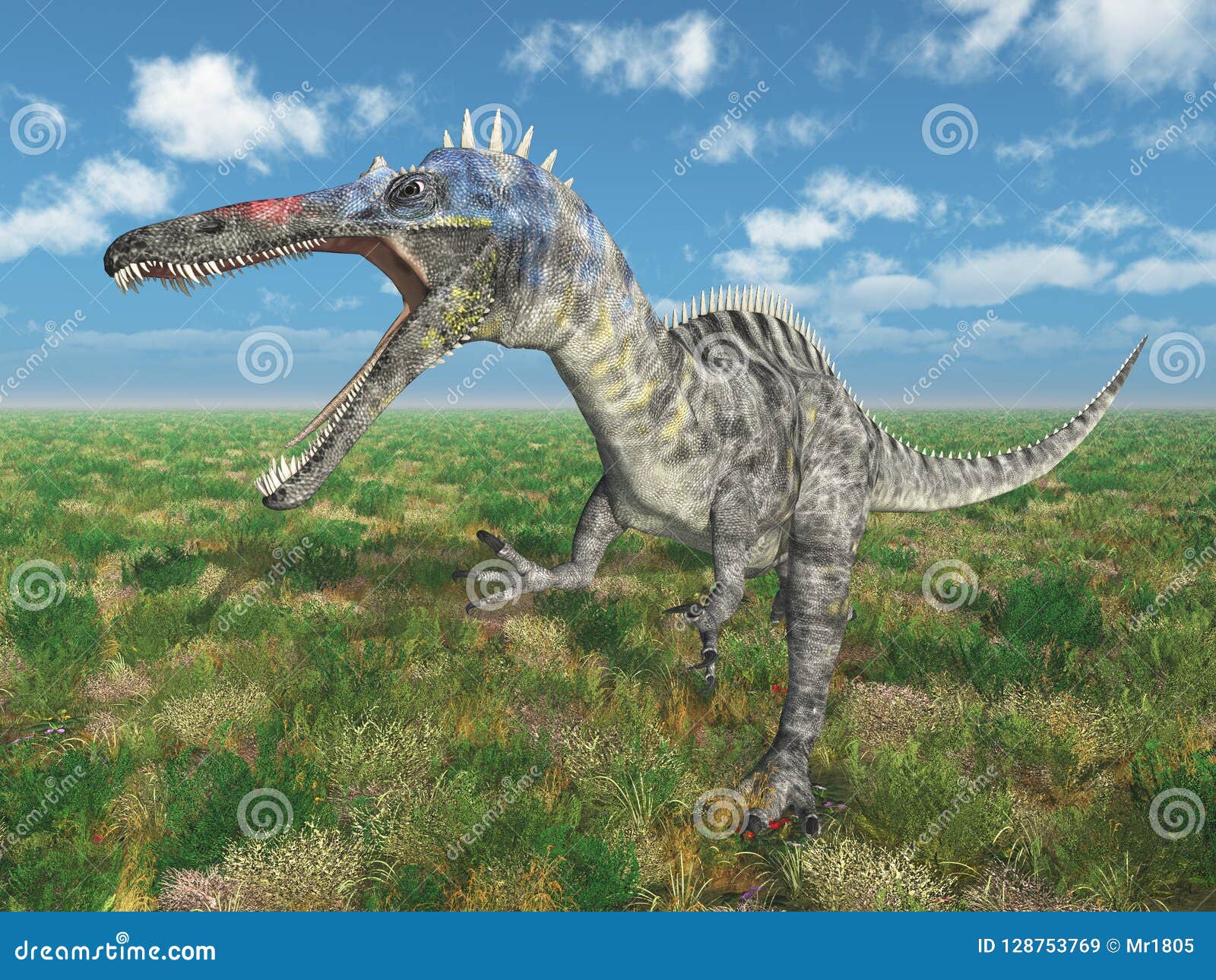 Dinosaur Suchomimus Royalty-Free Stock Photography | CartoonDealer.com ...